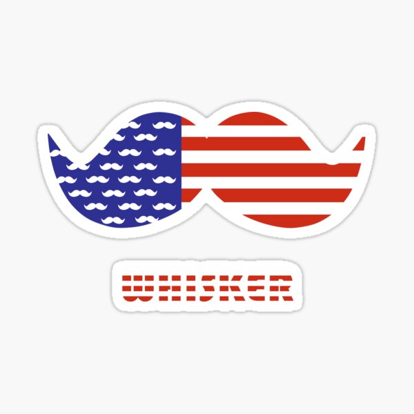 "Whisker" Sticker by ElipseArt | Redbubble