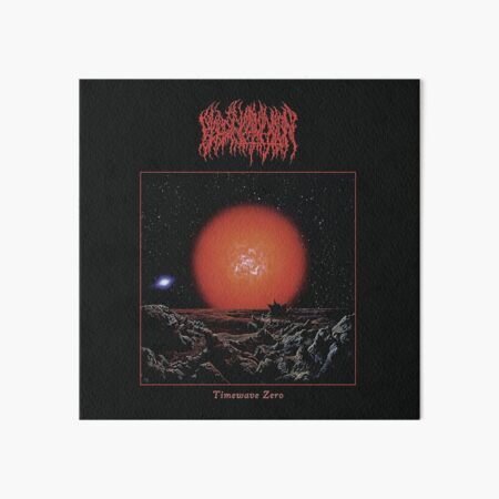 "Blood Incantation Timewave Zero" Art Board Print by metalprints ...