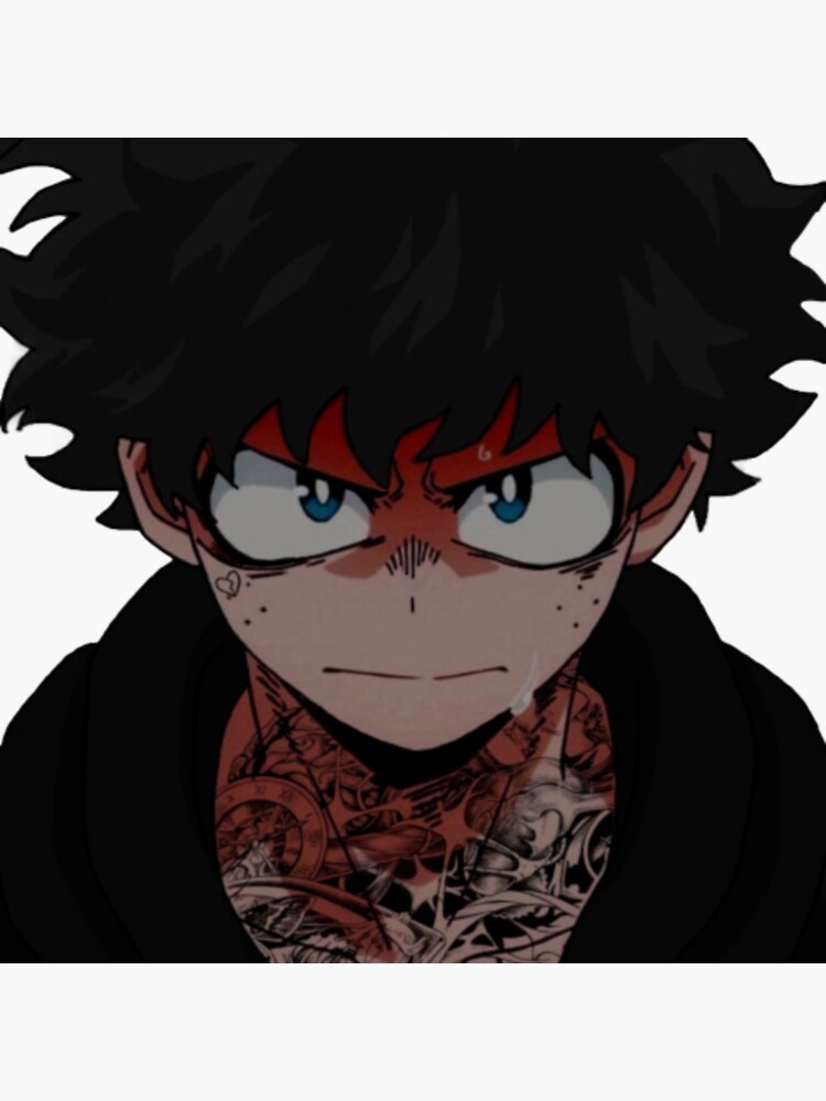 "Deku edgy edit My Hero Academia" Sticker for Sale by ShaddyKiddo ...