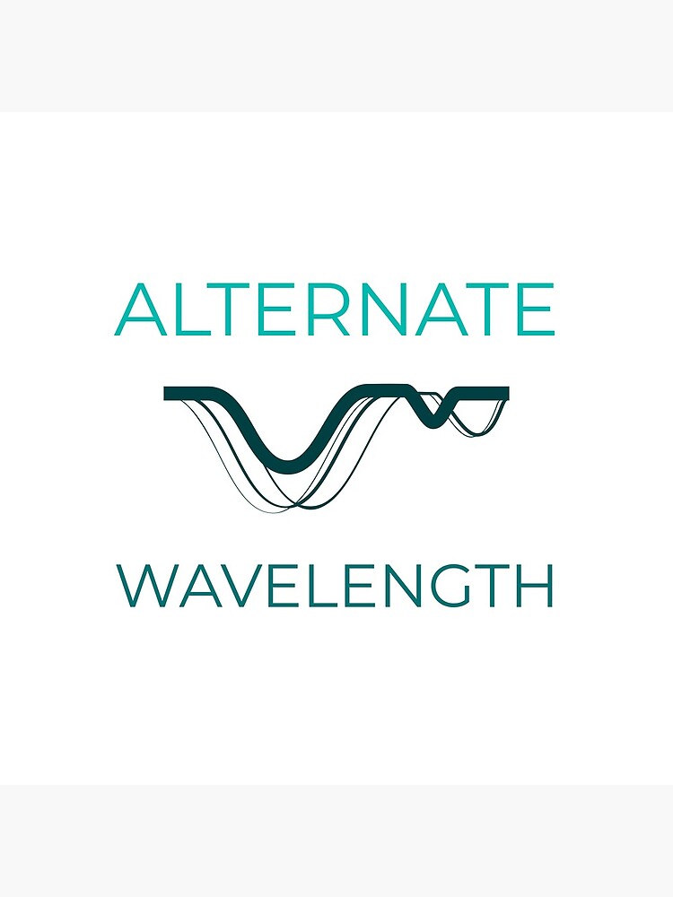 "Alternate Wavelength" Poster for Sale by art4happiness | Redbubble