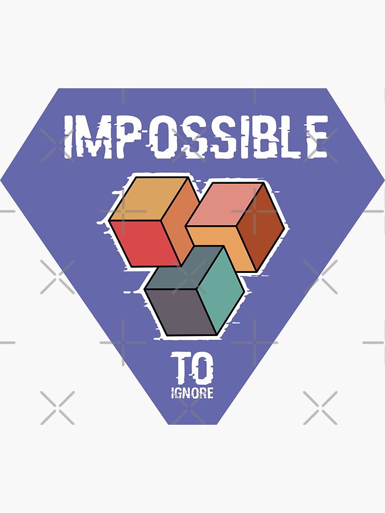 "Very Peri Impossible To Ignore" Sticker for Sale by Abstract-Artist ...