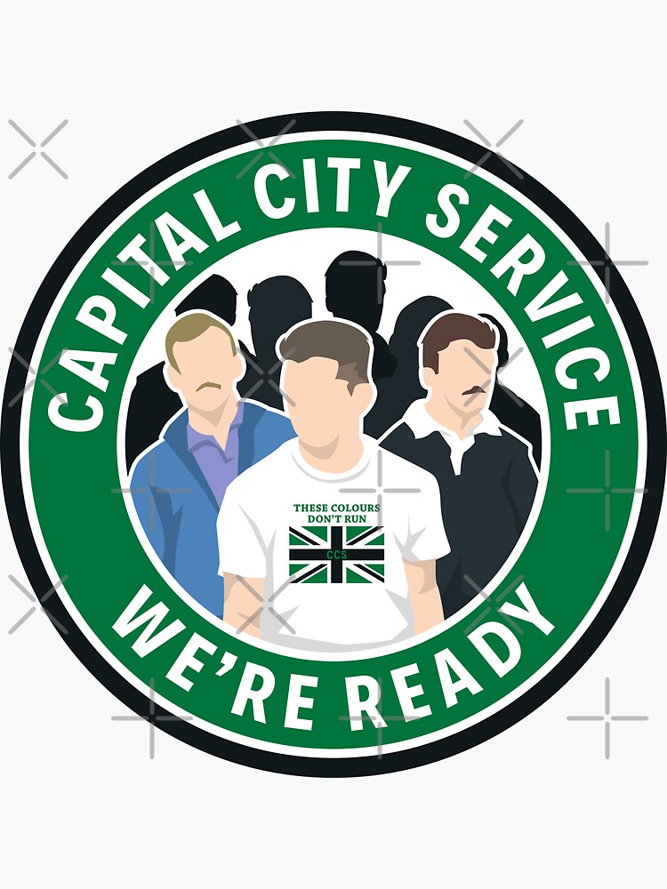 "Hibees Capital City Service" Sticker for Sale by casualsofficial ...