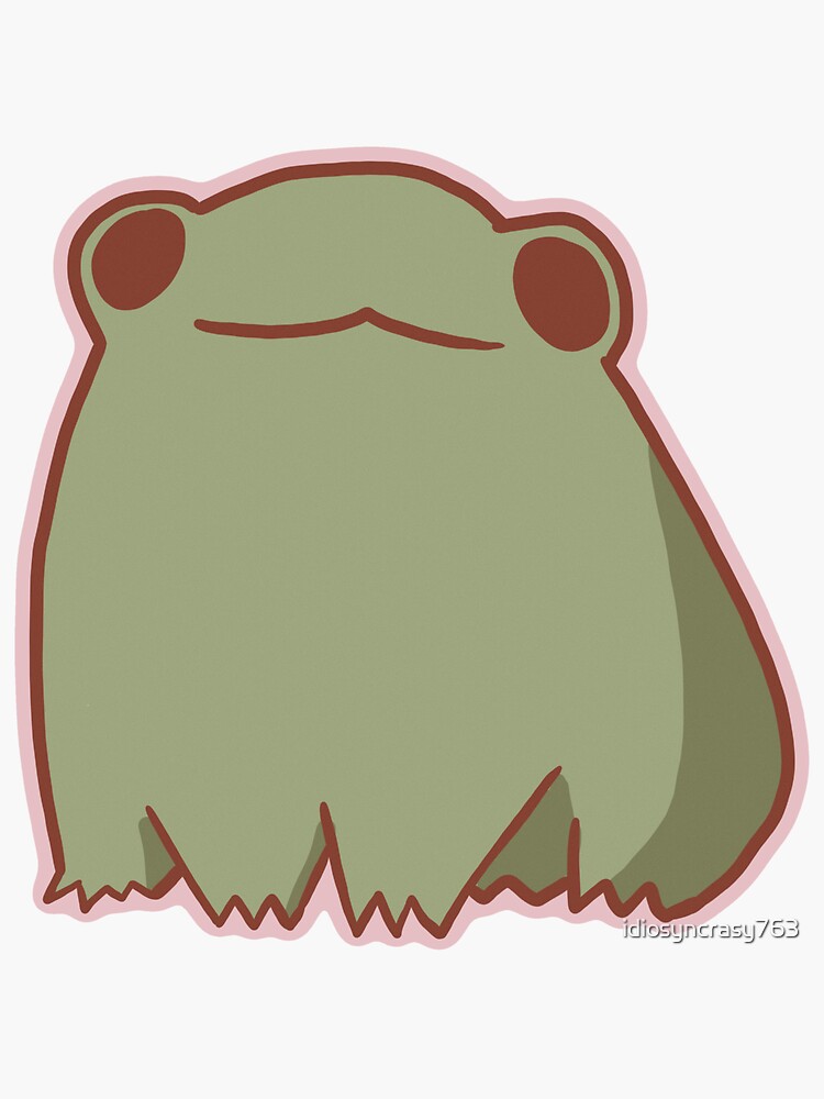 "Phrog Hap" Sticker by idiosyncrasy763 | Redbubble