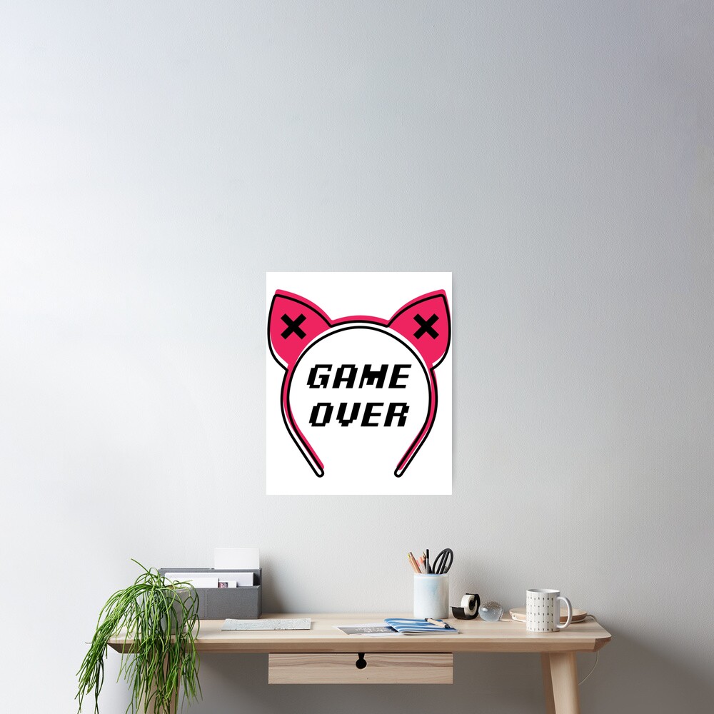 "Belle Delphine game over " Poster for Sale by Nelith666 | Redbubble