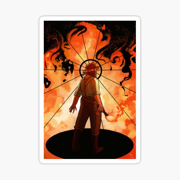 "Arthur Morgan" Sticker by lux-rae | Redbubble