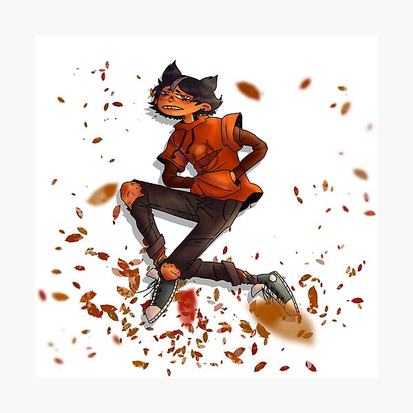 "NIGHT IN THE WOODS Mae the Cat Humanized Fanart" Photographic Print ...