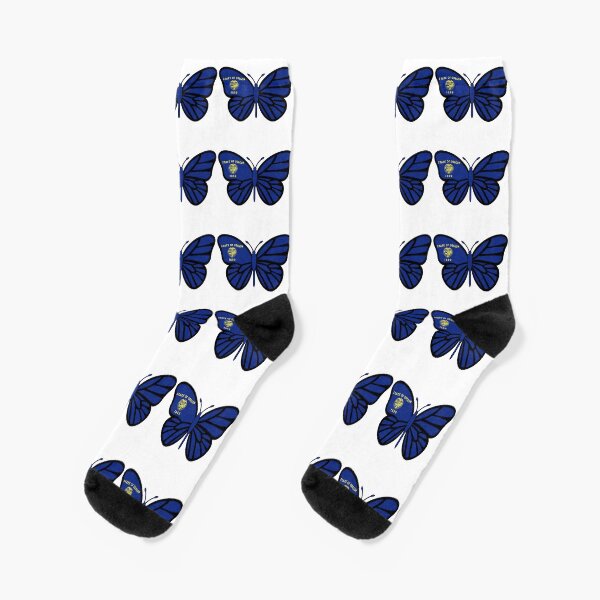 "State of Oregon Flag Butterfly " Socks for Sale by Gsallicat | Redbubble