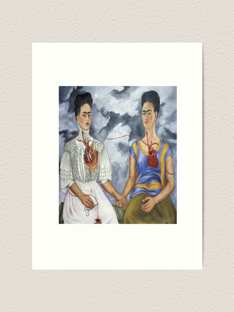 "Frida Kahlo The Two Fridas 1939" Art Print by Vitage-Art45 | Redbubble