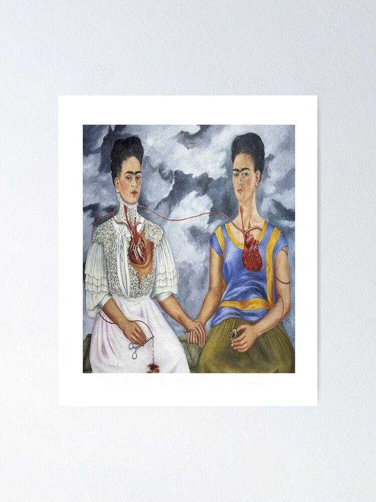 "Frida Kahlo The Two Fridas 1939" Poster by Vitage-Art45 | Redbubble