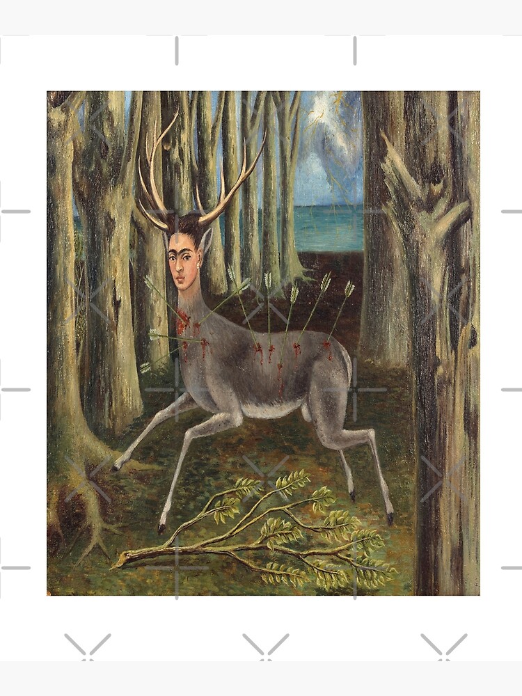 "Frida Kahlo The Wounded Deer 1946" Art Print by Vitage-Art45 | Redbubble