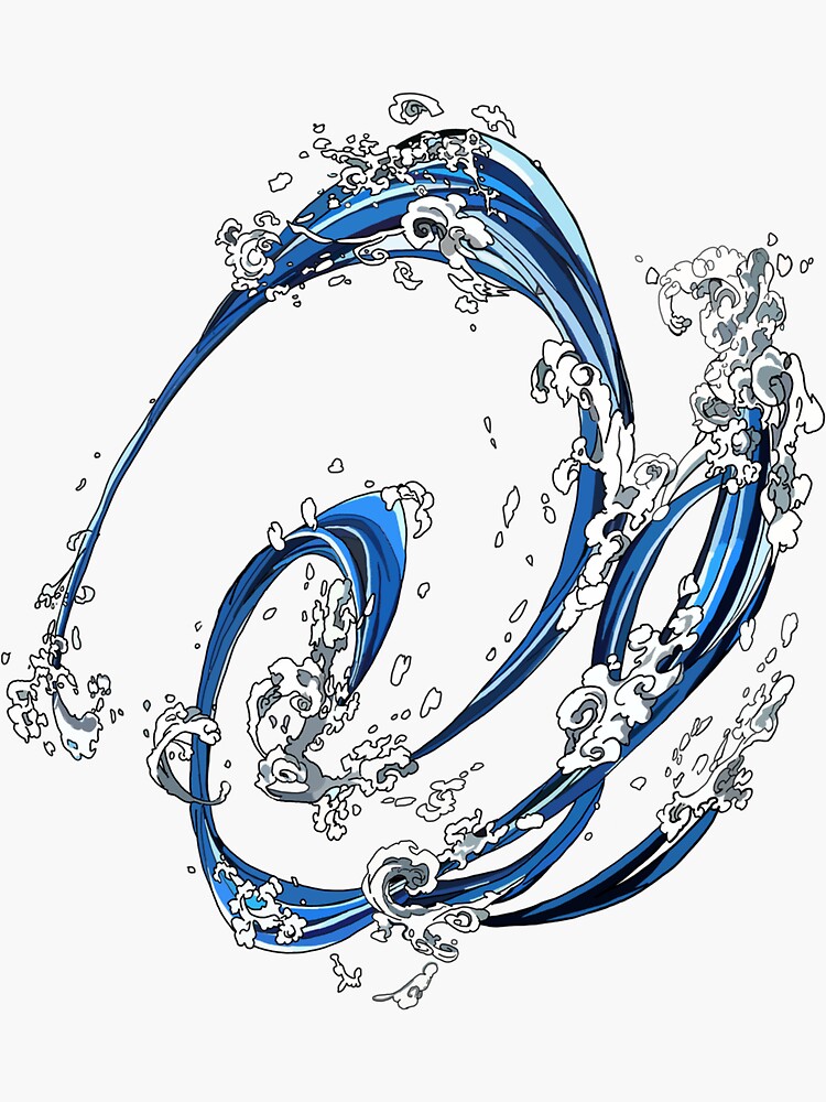 "Water Breathing" Sticker for Sale by naerex | Redbubble