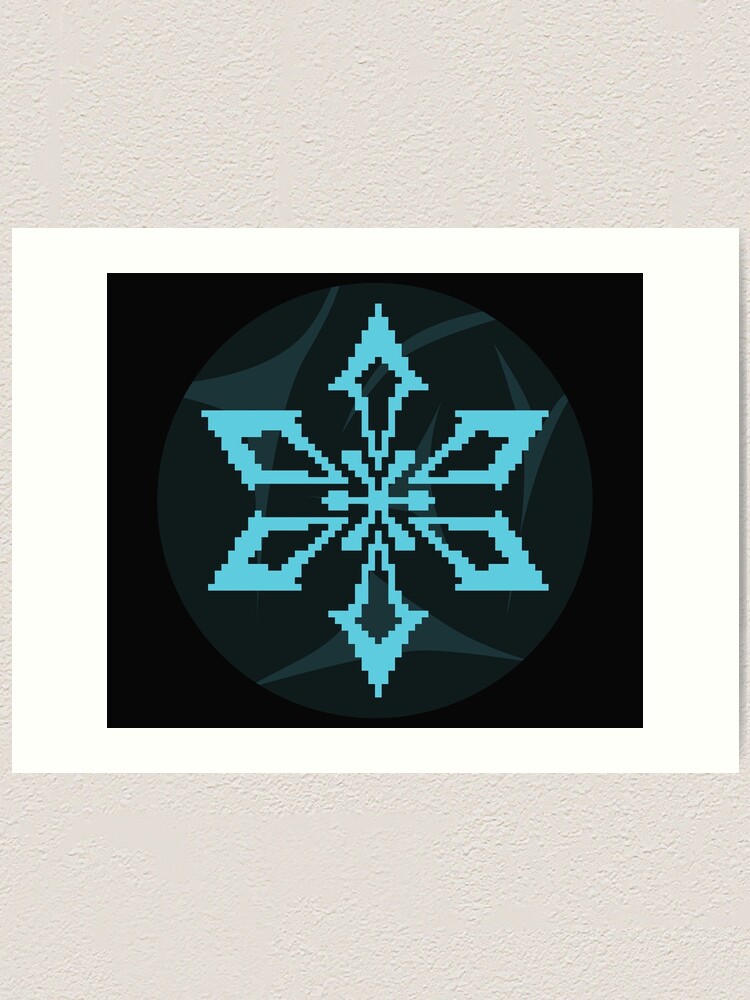 "pixel art cryo element" Art Print by julituslab | Redbubble