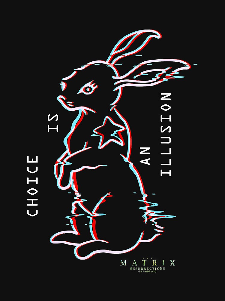 "The Matrix Resurrections White Rabbit Classic " T-shirt for Sale by ...
