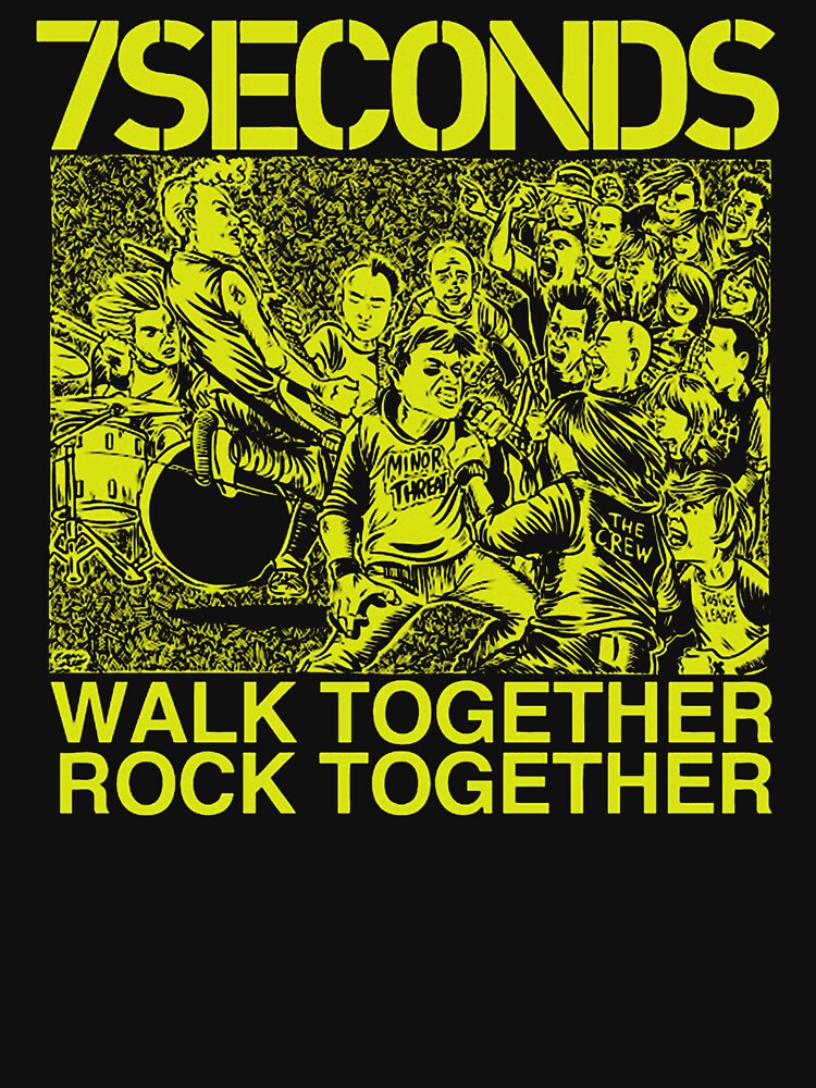 "7 SECONDS" T-shirt for Sale by gilbertblevins | Redbubble | 7 seconds ...