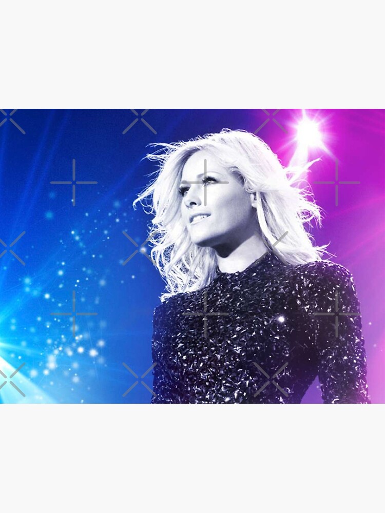 "Helene Fischer | Blue Famous Singer" Poster by waynemccullough | Redbubble
