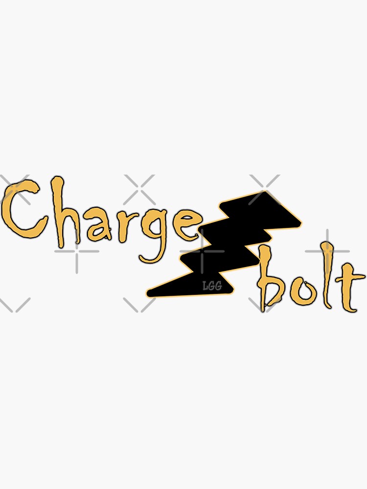 "Chargebolt" Sticker for Sale by LetsGetGEEKY- | Redbubble