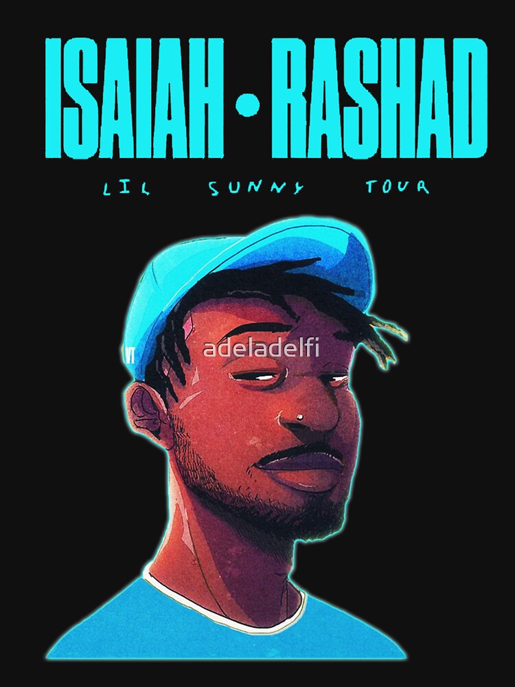 "isaiah rashad lil sunny tour 2017" T-shirt for Sale by adeladelfi ...