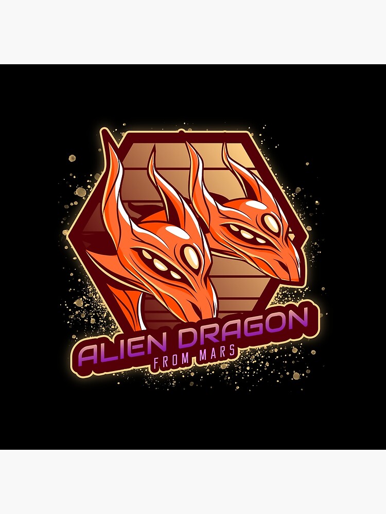 "Alien Dragon Design 9" Poster for Sale by 2sik | Redbubble