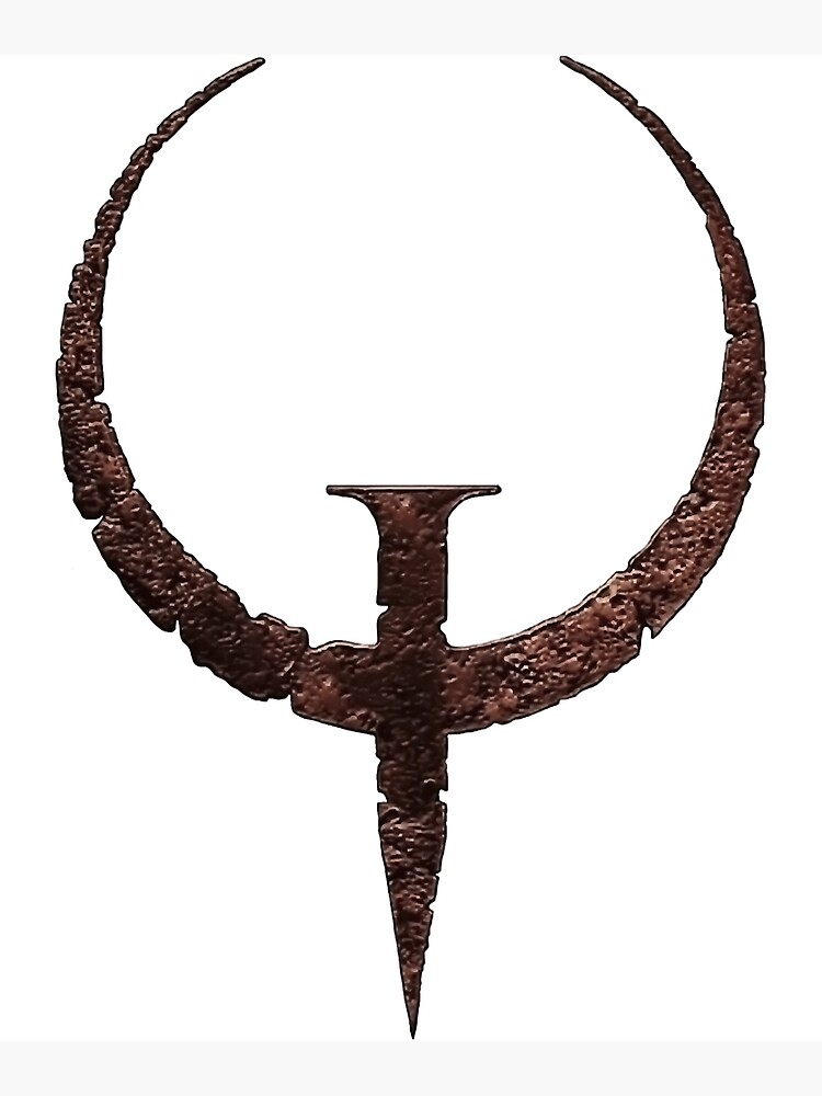 "Quake 1 Logo For Fans" Poster for Sale by SavioBuckridge | Redbubble