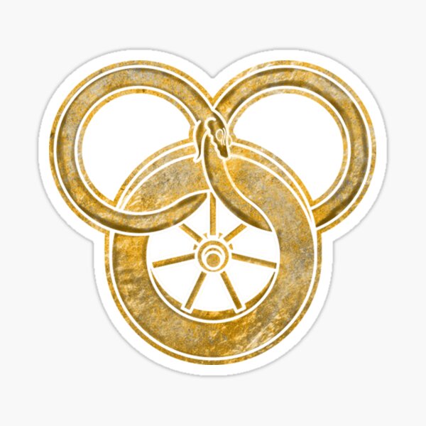 "Wheel of Time Symbol " Sticker by Dannydali57 | Redbubble