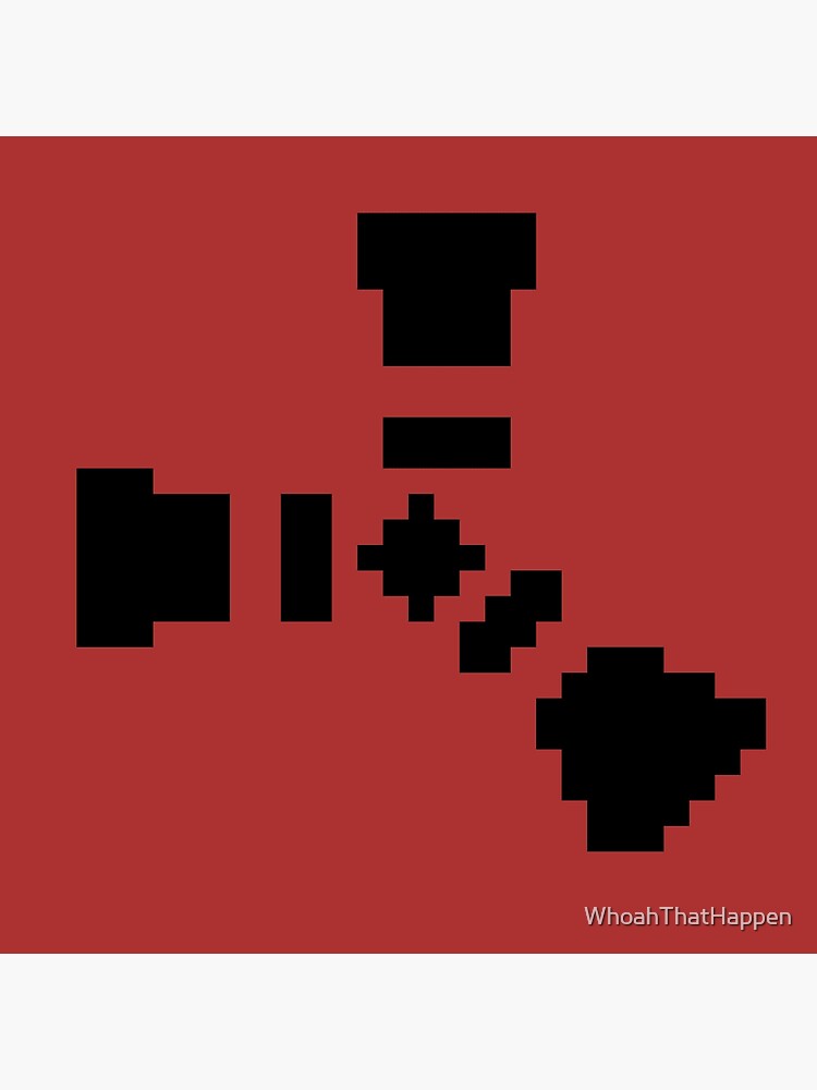 "Rust pixel art" Poster by WhoahThatHappen | Redbubble