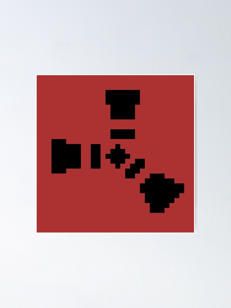 "Rust pixel art" Poster by WhoahThatHappen | Redbubble
