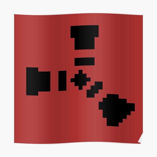 "Rust pixel art" Poster by WhoahThatHappen | Redbubble