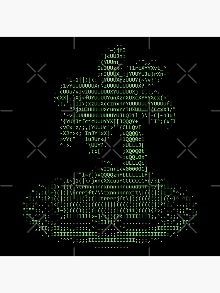 "Desert Island emoji Ascii Art" Poster for Sale by typo-n-quotes ...