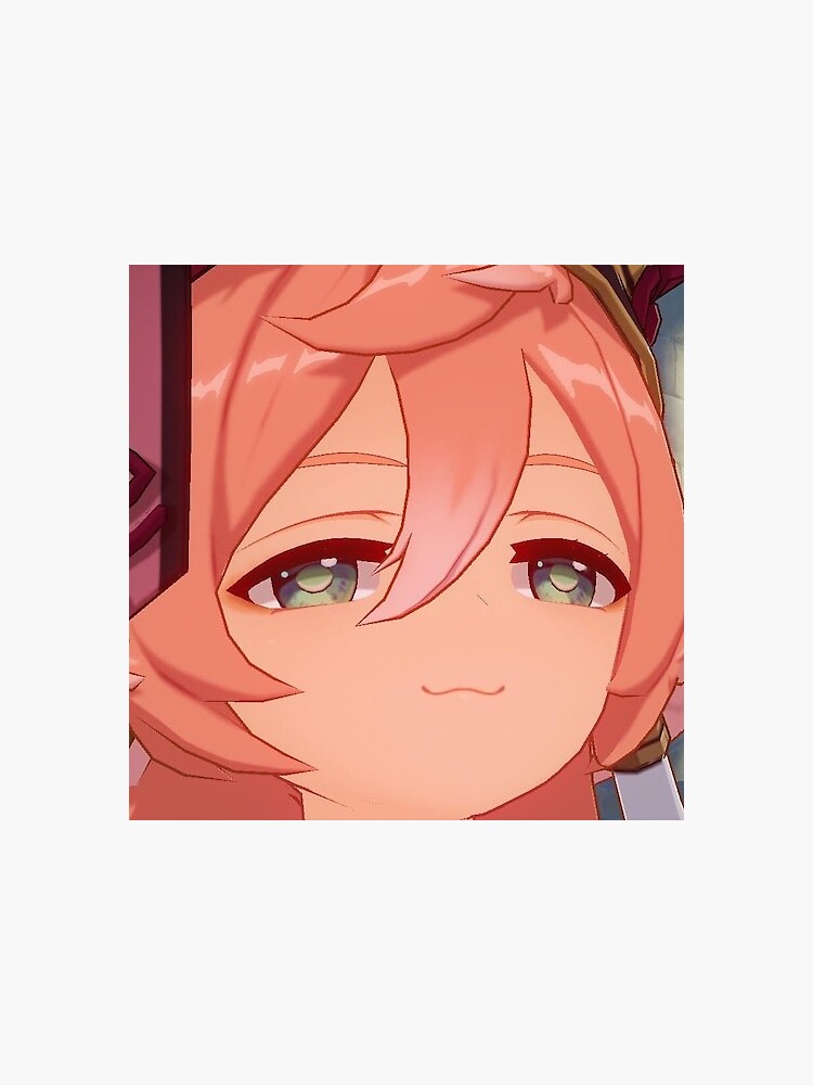 "Genshin Impact Yanfei smug face" Sticker for Sale by karlawaifu ...