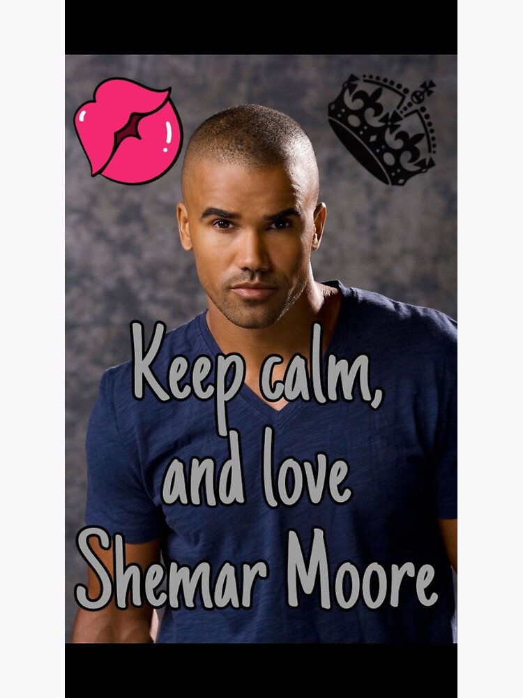 "shemar moore" Poster for Sale by vixztoria | Redbubble