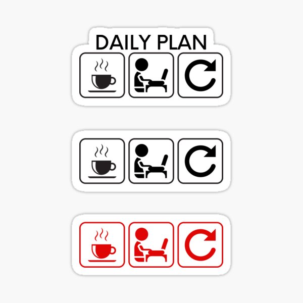 "Coffee Work at Laptop Repeat, Daily Motivation, For Software Engineers ...