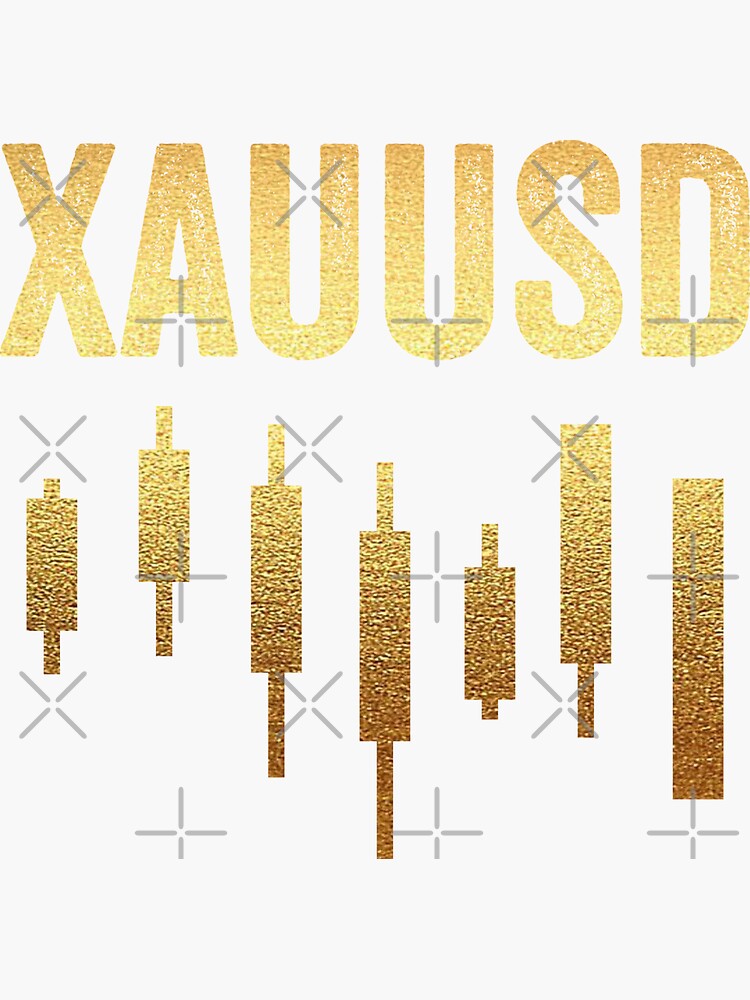 "XAUUSD | Day trading Gold forex | Metals|" Sticker for Sale by ...