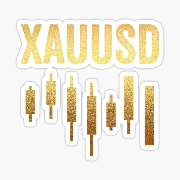 "XAUUSD | Day trading Gold forex | Metals|" Sticker for Sale by ...