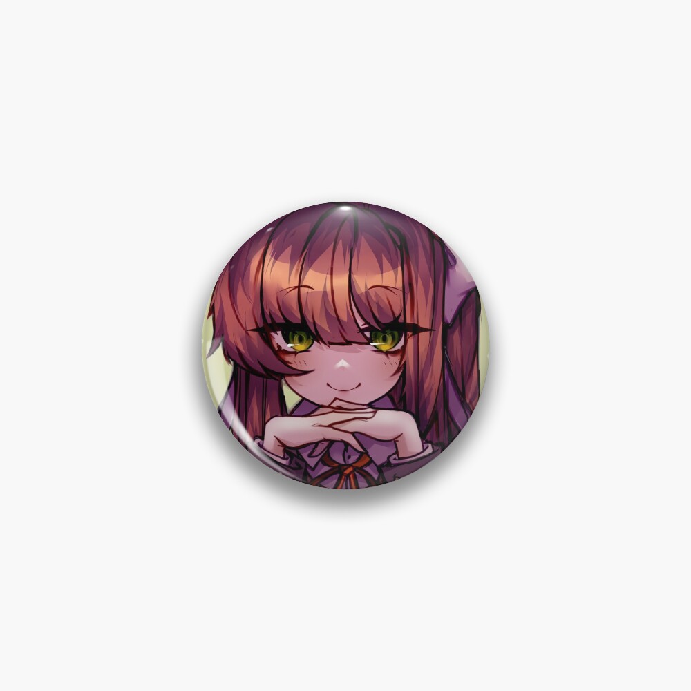 "Monika (Fanart)" Sticker by ahrychaworking | Redbubble