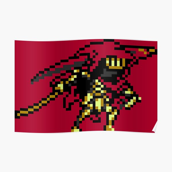 "Specter Knight Sprite" Poster by SpriteGuy95 | Redbubble