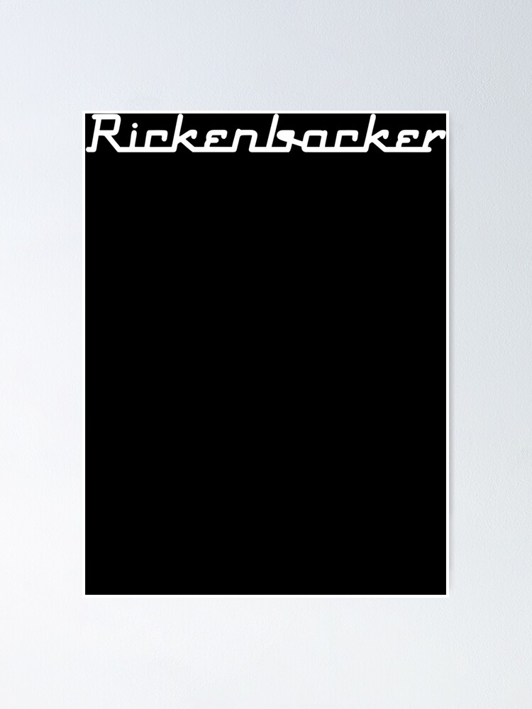 "Rickenbacker Logo Merchandise Essential" Poster for Sale by Winlvin ...