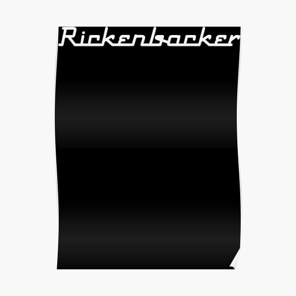 "Rickenbacker Logo Merchandise Essential" Poster for Sale by Winlvin ...