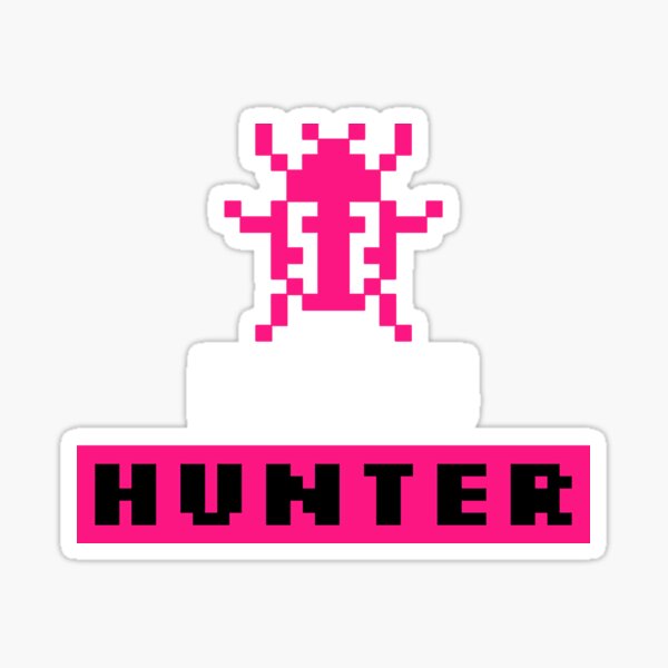 "Bug Hunter " Sticker for Sale by Slokiwu83 | Redbubble