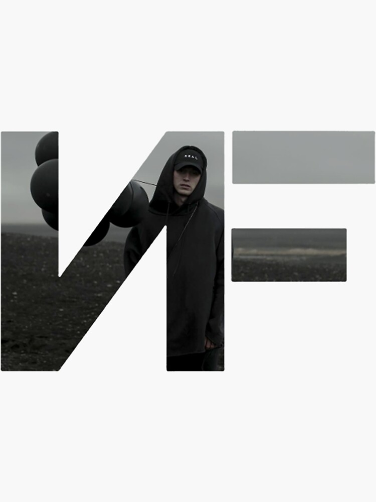 "nf logo " Sticker for Sale by Raincheck408 | Redbubble