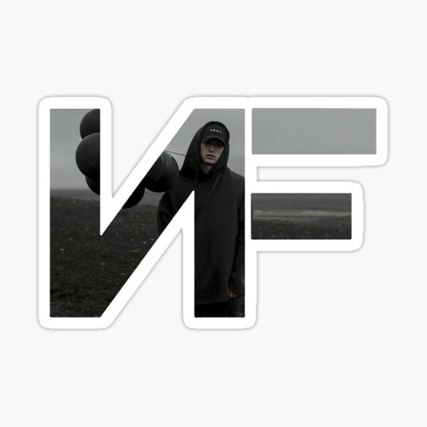 "nf logo " Sticker for Sale by Raincheck408 | Redbubble