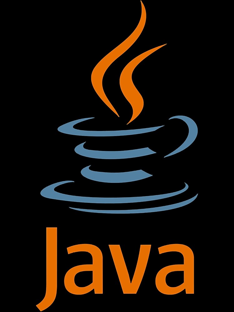 "Java Logo Merchandise Essential" Poster for Sale by MiltonLane | Redbubble