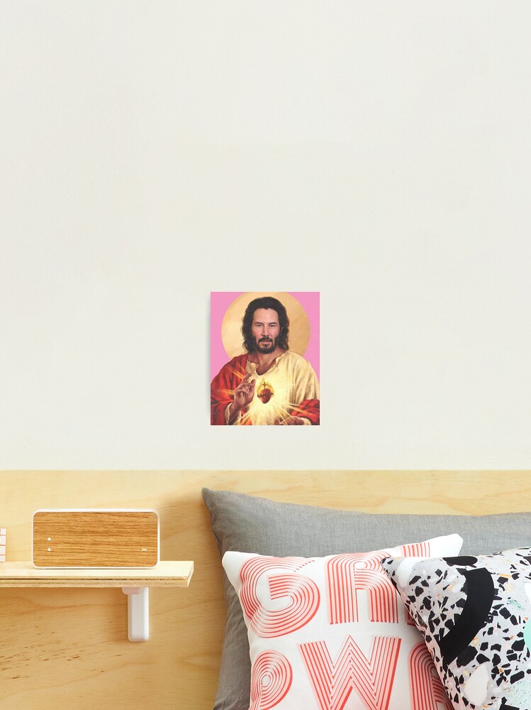 "keanu ,reeves ,jesus" Photographic Print by MadoScientist | Redbubble