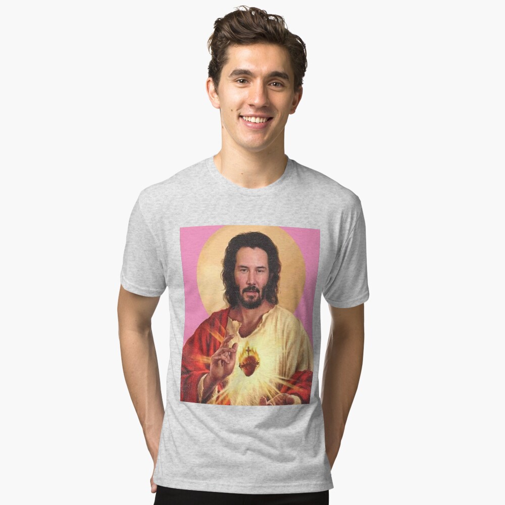 "keanu ,reeves ,jesus" Photographic Print by MadoScientist | Redbubble