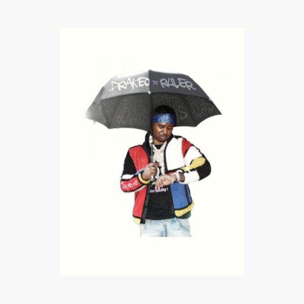 "Drakeo The Ruler " Art Print by PARKLUFFY | Redbubble