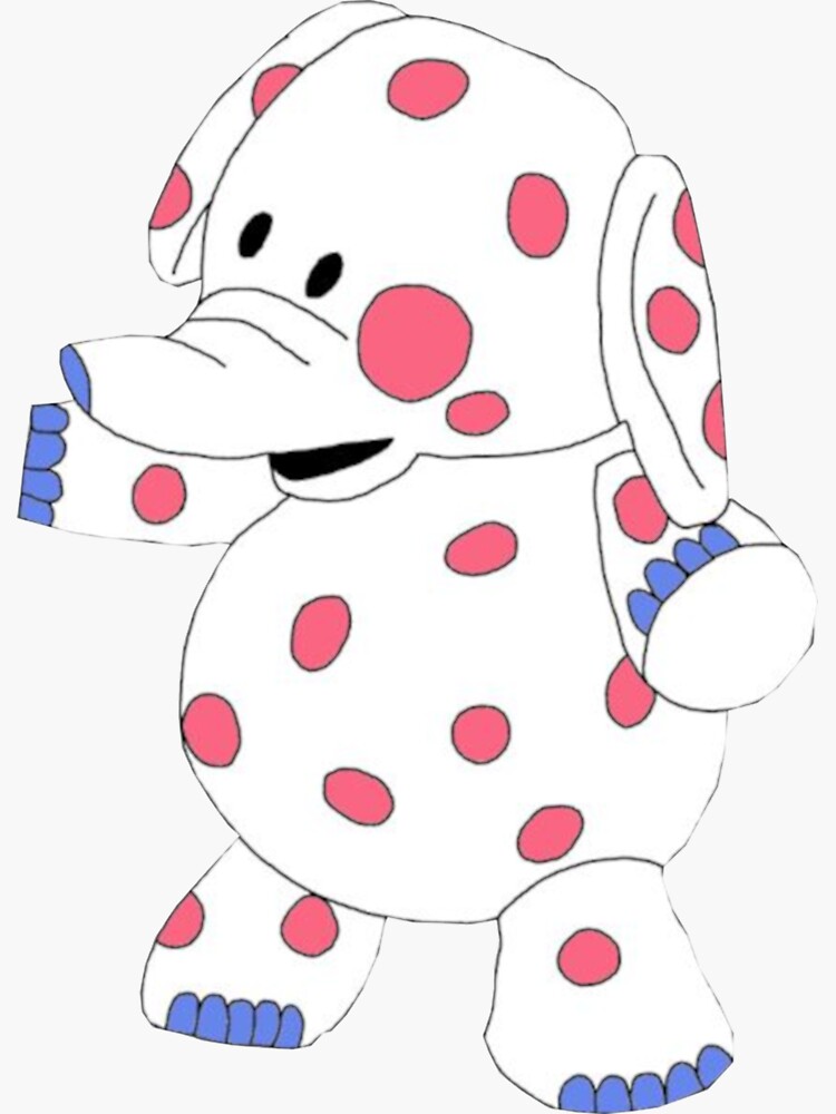 "Spotted Elephant - Rudolph Misfit Toys Sticker" Sticker for Sale by ...