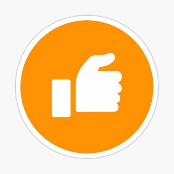 "THUMB " Sticker by LaReserveDesign | Redbubble