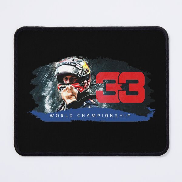 "Max Verstappen F1 CHAMPION" Mouse Pad for Sale by Life Stuff | Redbubble