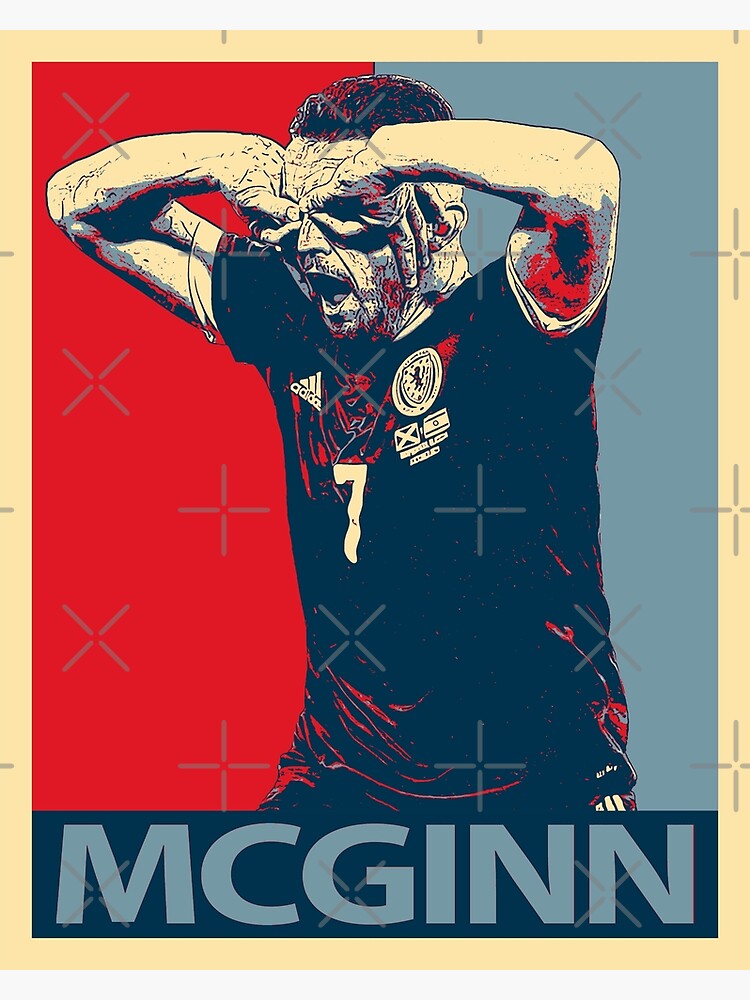 "John McGinn Celebration" Poster by JacquesStudio | Redbubble