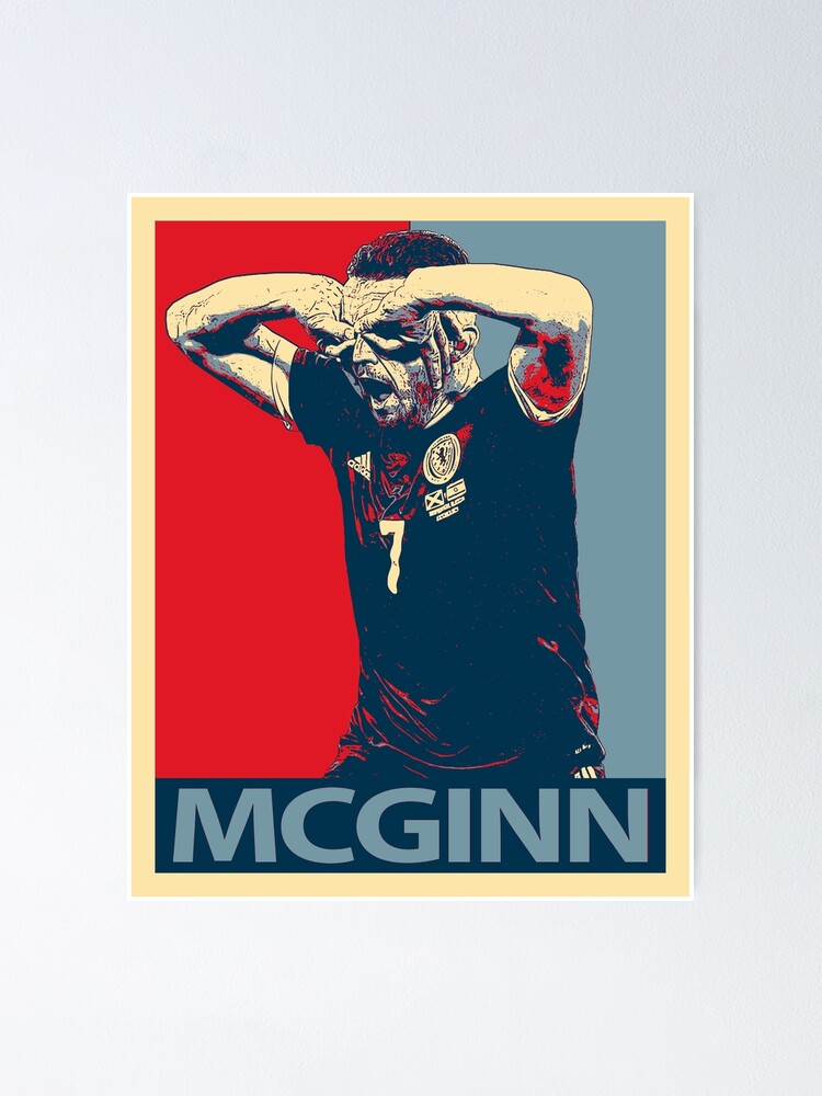 "John McGinn Celebration" Poster by JacquesStudio | Redbubble