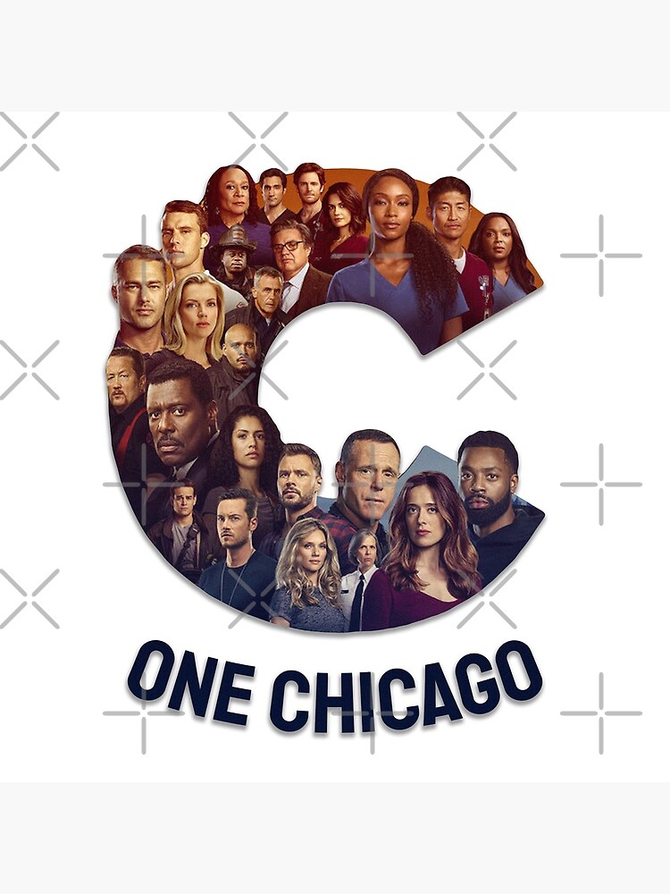 "One Chicago tv show characters poster logo " Art Print for Sale by ...